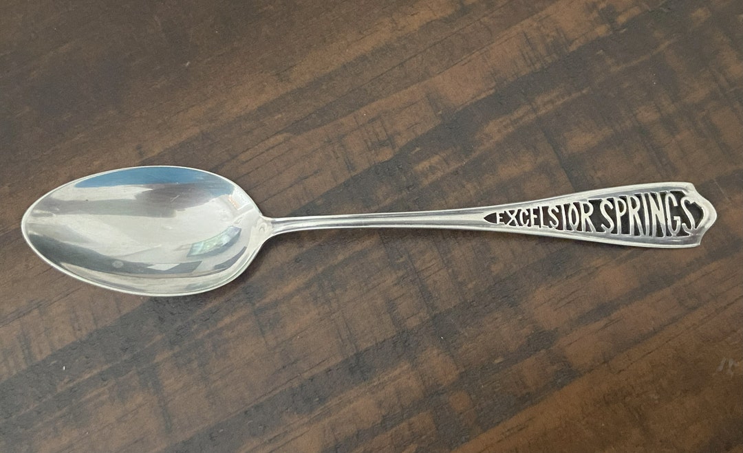 Antique Sterling Souvenir Spoon: Excelsior Springs, 1930s - Etsy
