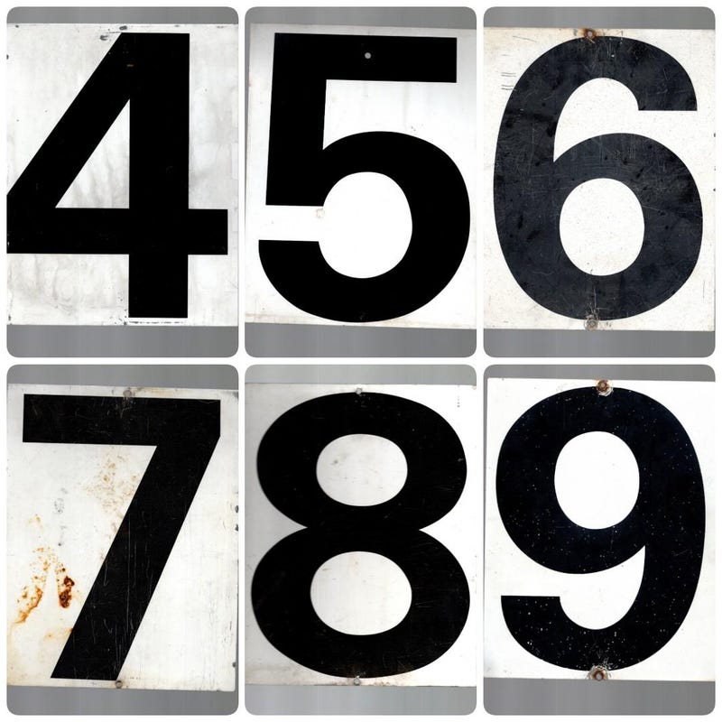 Gas Station Numbers - Etsy