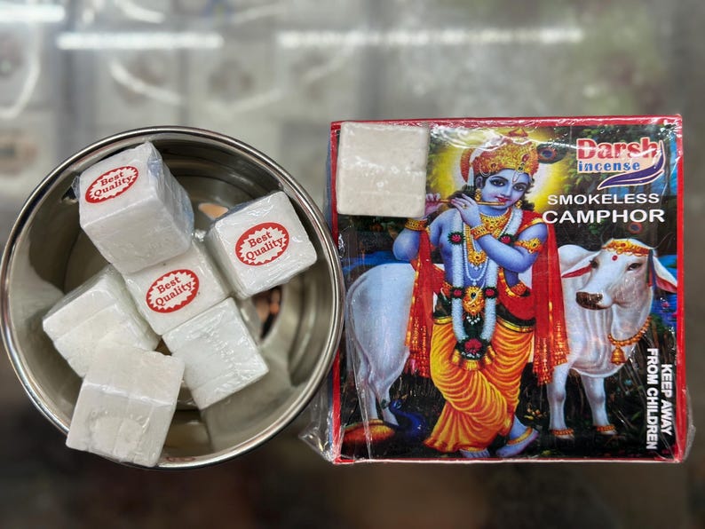 Pure Smokeless Camphor Tablets: Puja, Aromatherapy, Rodent Repellent - Etsy