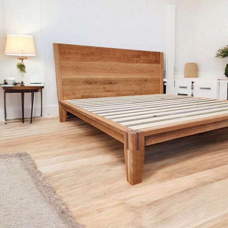 Japanese Joinery Bed Frame - Etsy