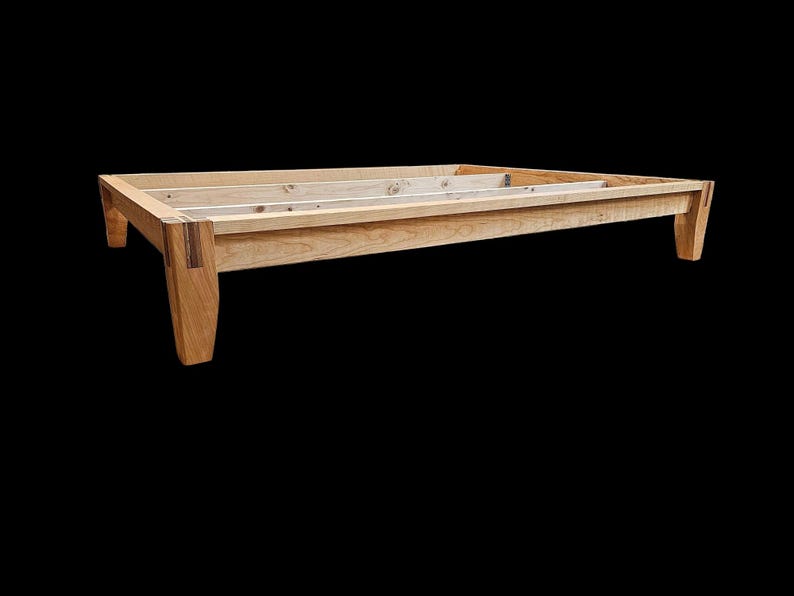 Castle Joint Basic Bed, Japanese Joinery Basic Bed, Solid Wood Bed ...