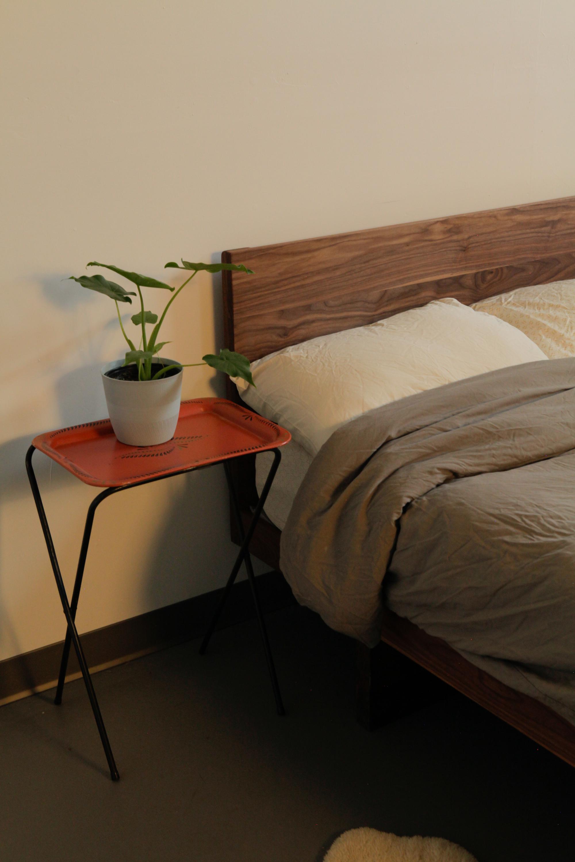 Kyoto Bed With Headboard, Modern Design Bed, Japanese Joinery Design ...