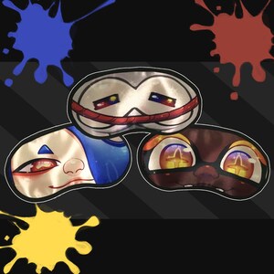 Splatoon 3 Deep Cut Eye Masks [RESTOCK + New Masks!] - Etsy