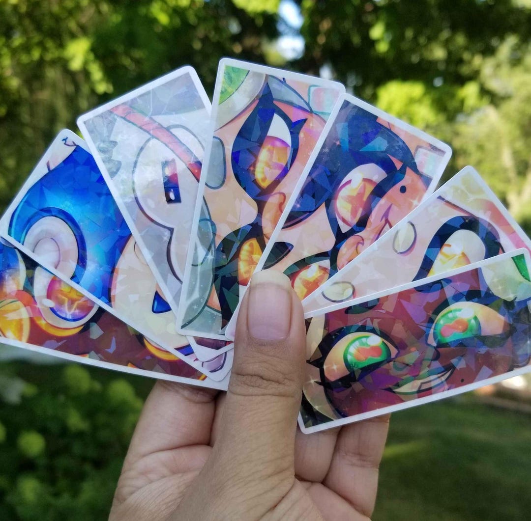 Splatoon Idol 3inch Holo Eye Stickers - Etsy