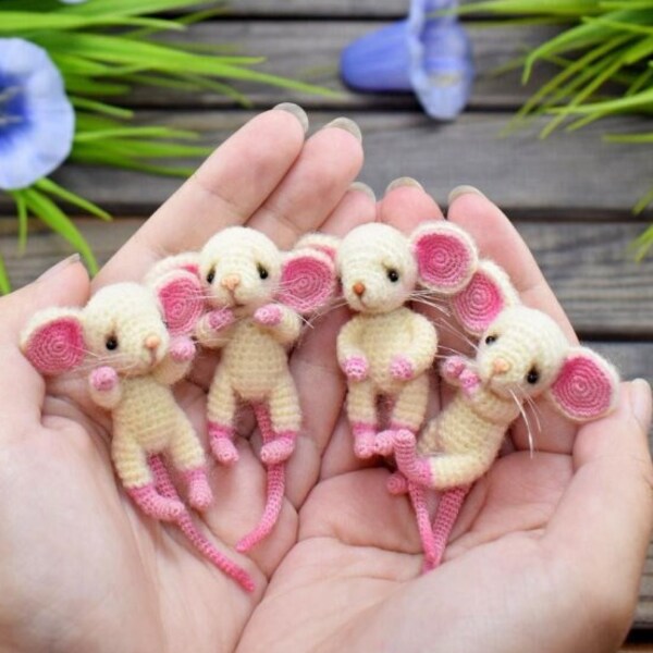 Crochet Mouse Pattern - Etsy
