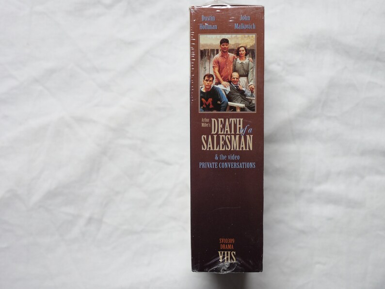 Death of a Salesman 1985 2 VHS Box Set Including Making of Film Sealed ...