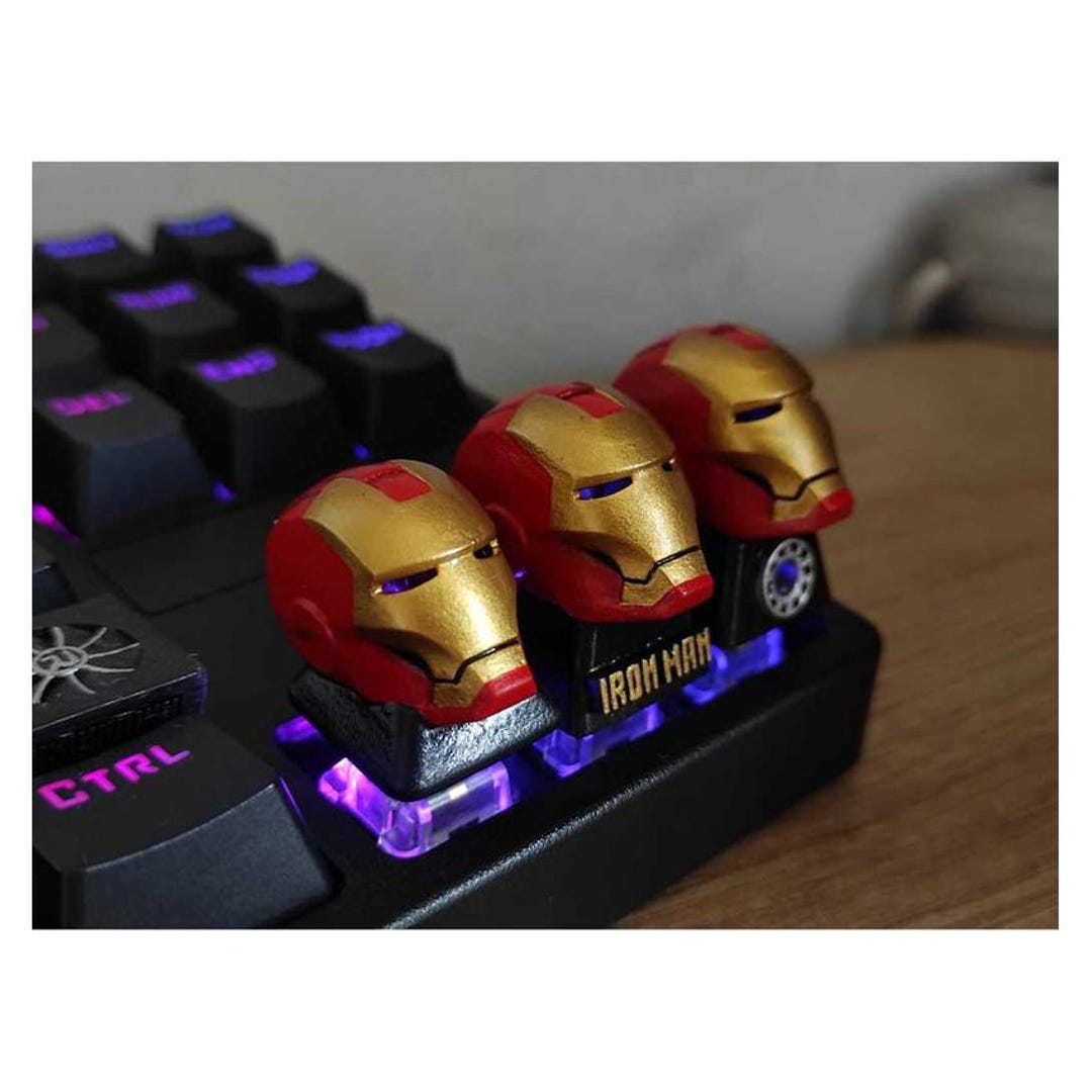 Keycap Iron.man, Esc Keycap, Custom Keycap, 3d Printed Keycap, Handmade ...