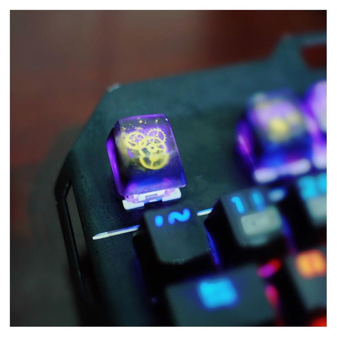 Metal Punk Style Gear Design Resin Keycaps for Cherry Mx Switch ...