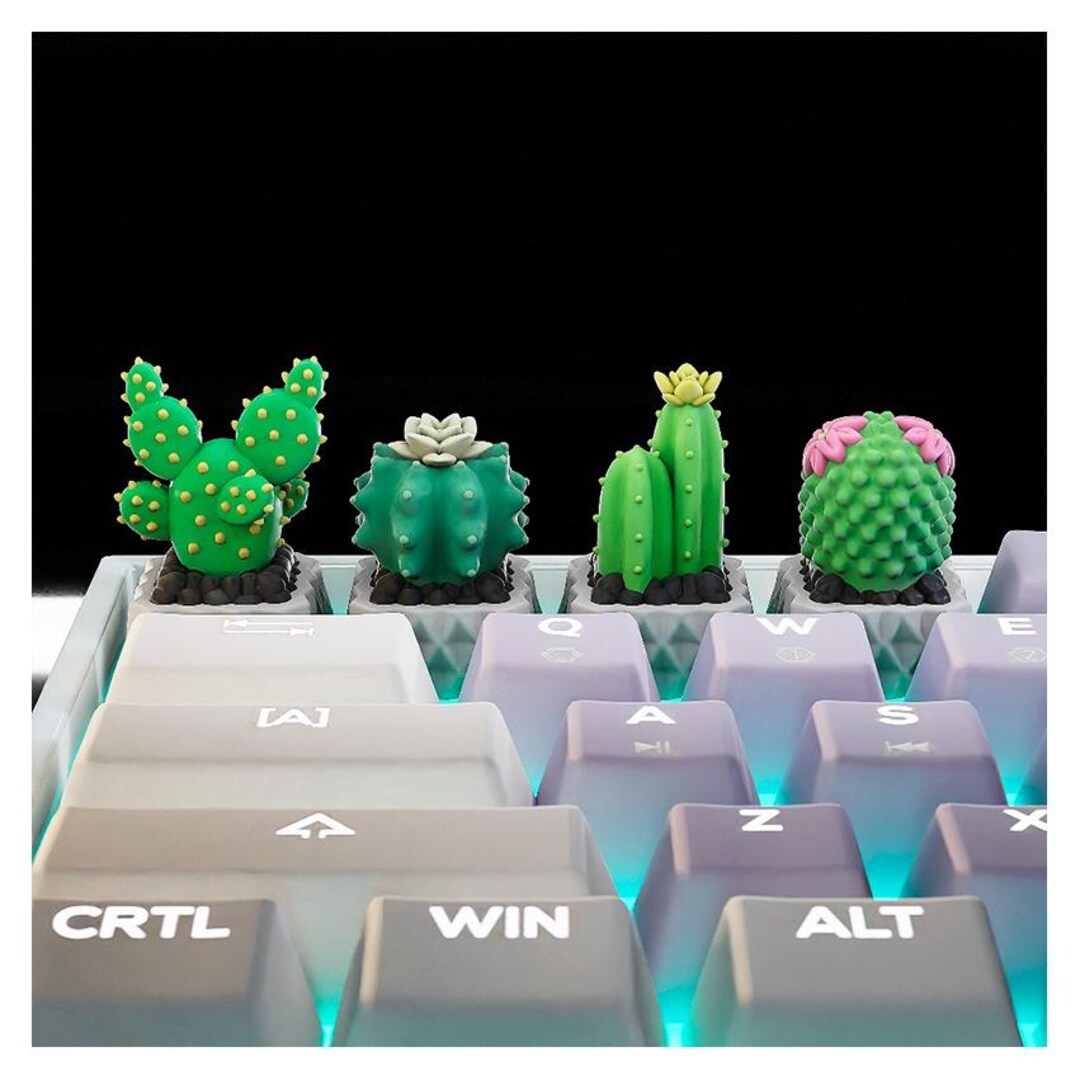 Cactus Keycaps Mechanical Coated Table, Esc Keycap, Custom Keycap, 3d ...