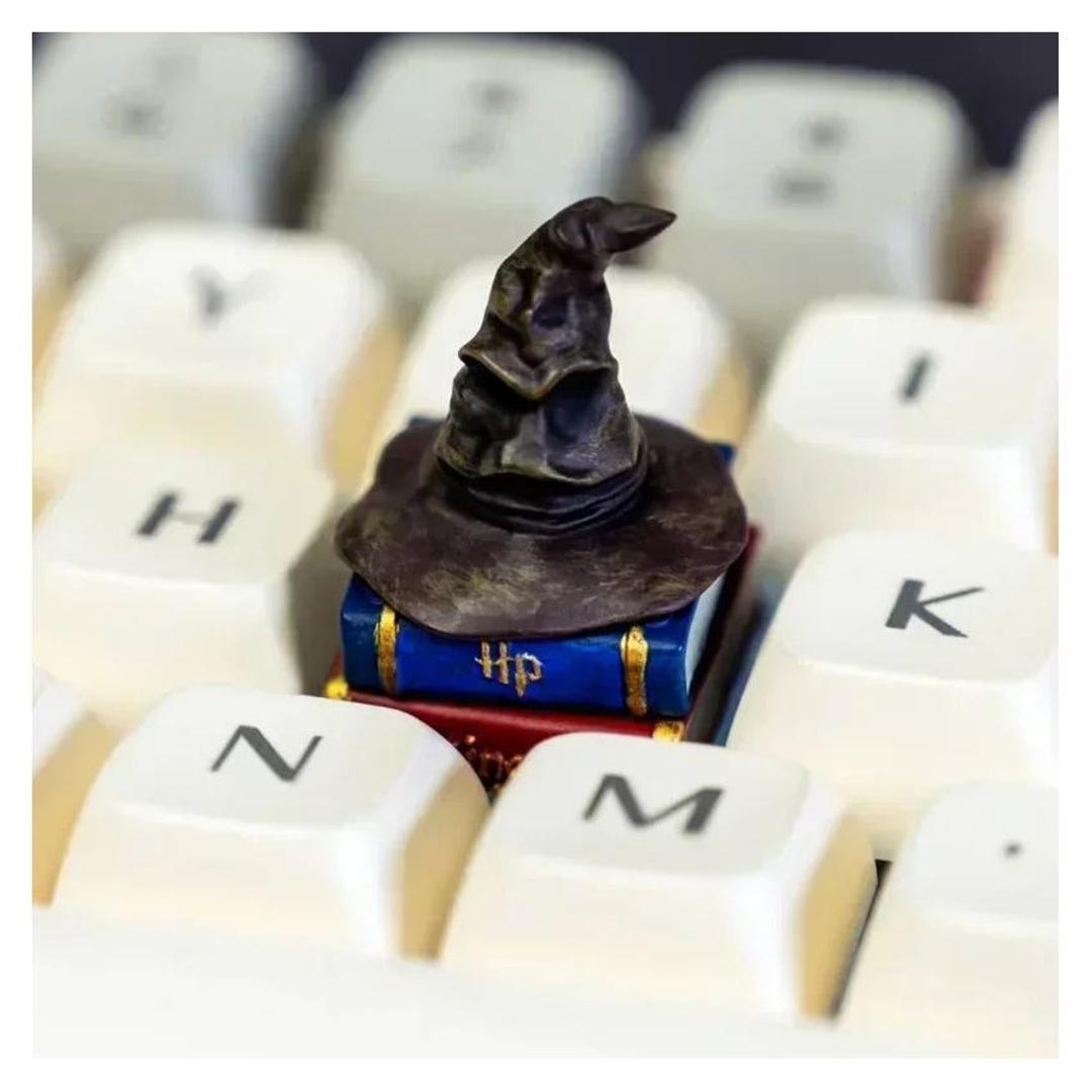 Artisan Keycaps Creative Wizard Hat Resin Handmade Gamer Mechanical ...