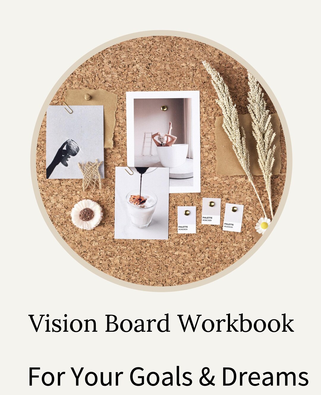Vision Board Workbook - Etsy