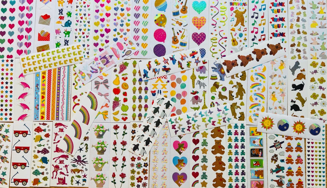 Mrs. Grossman's Limited Edition Sticker Strips - Surprise Pack of FIVE ...