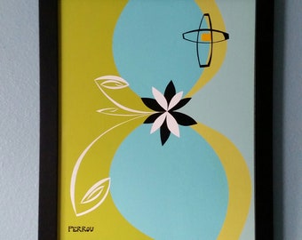 Art by George Perrou by TheAtomicNest on Etsy