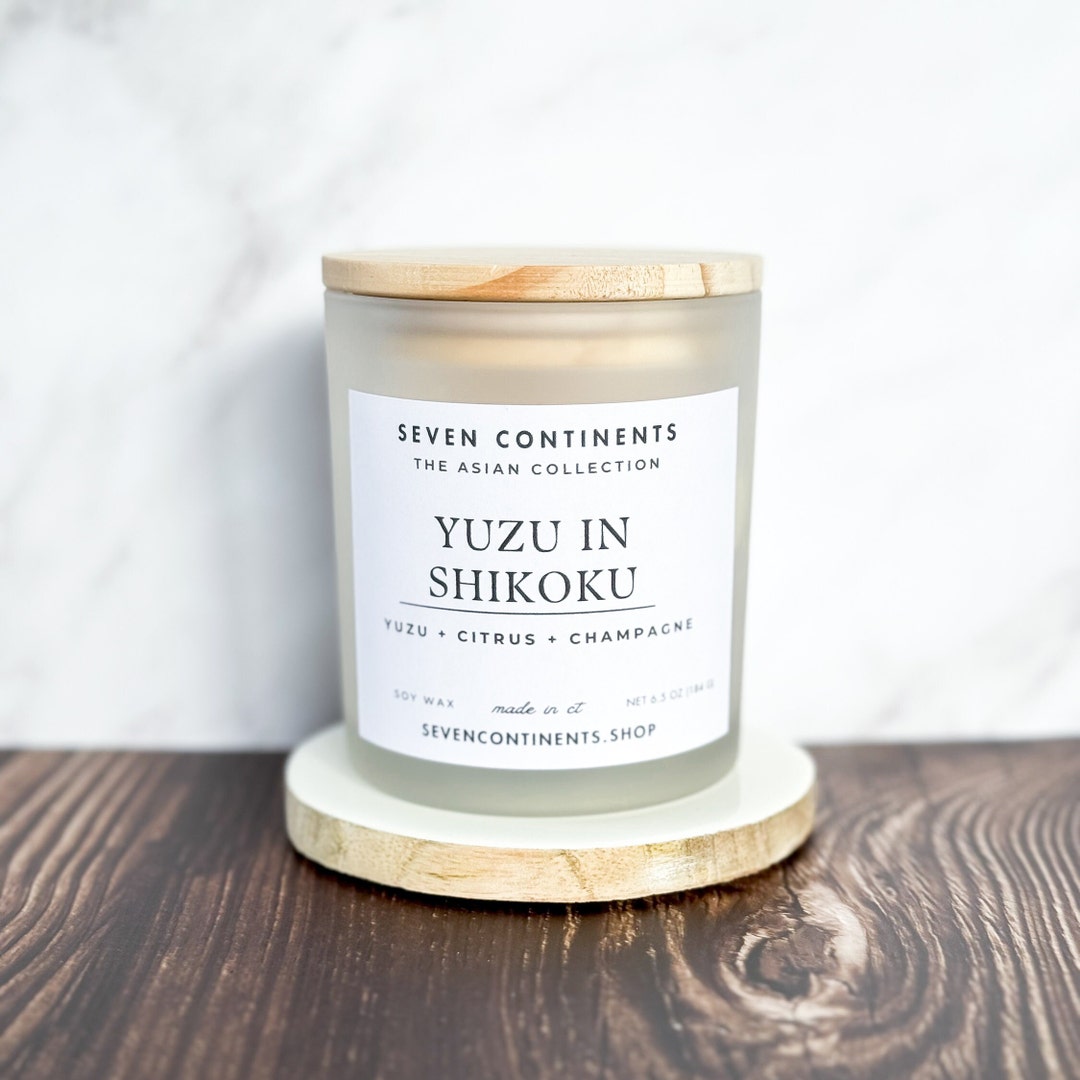 Yuzu in Shikoku Candle | Yuzu Scented Candle, Japanese Candle, Summer ...