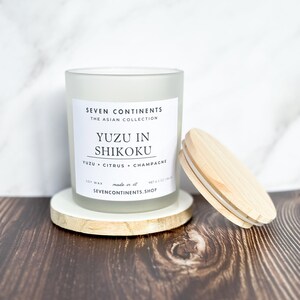 Yuzu in Shikoku Candle | Yuzu Scented Candle, Japanese Candle, Summer ...
