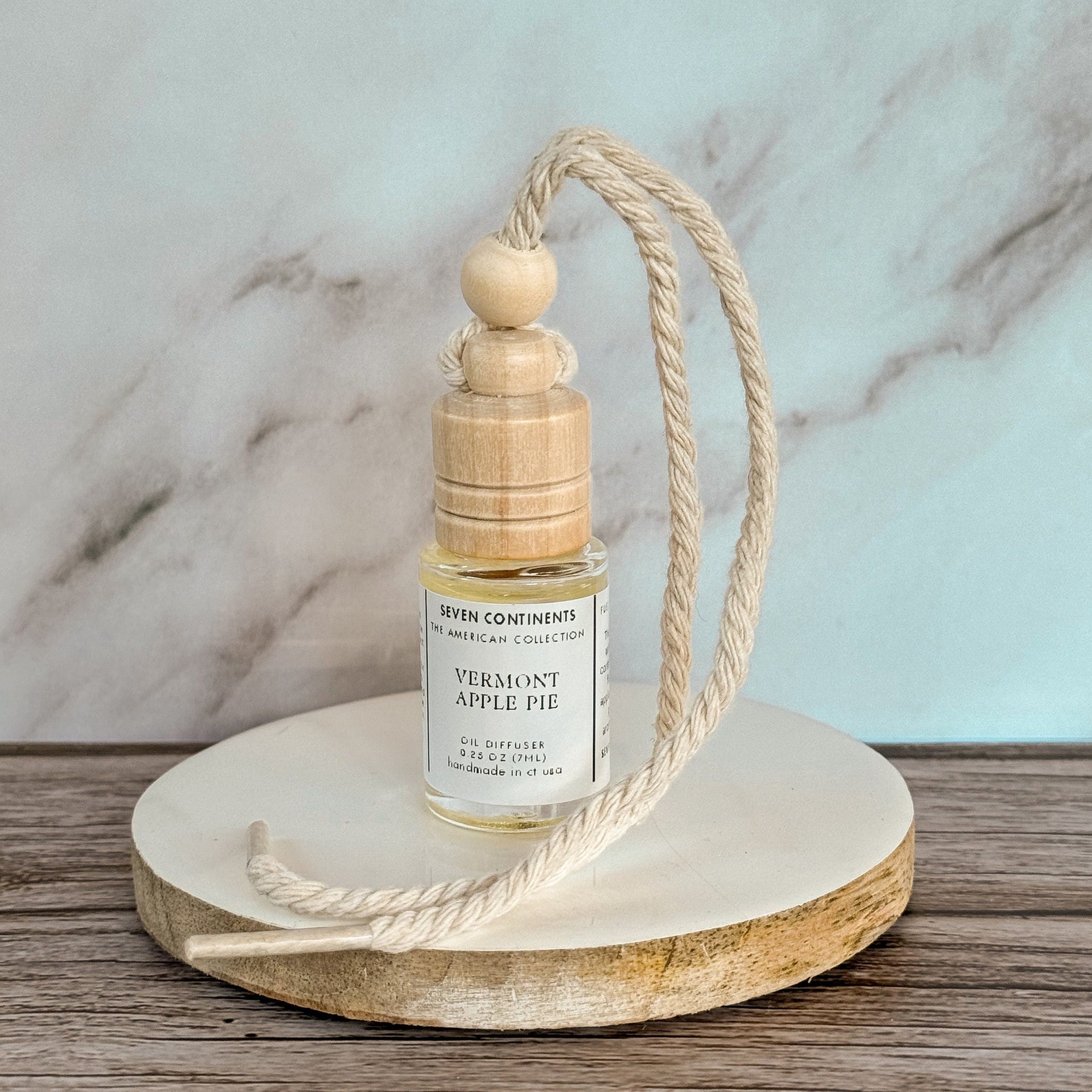 Apple Pie Fall Hanging Car Diffuser, New Car Gift, Fall Hanging Car ...