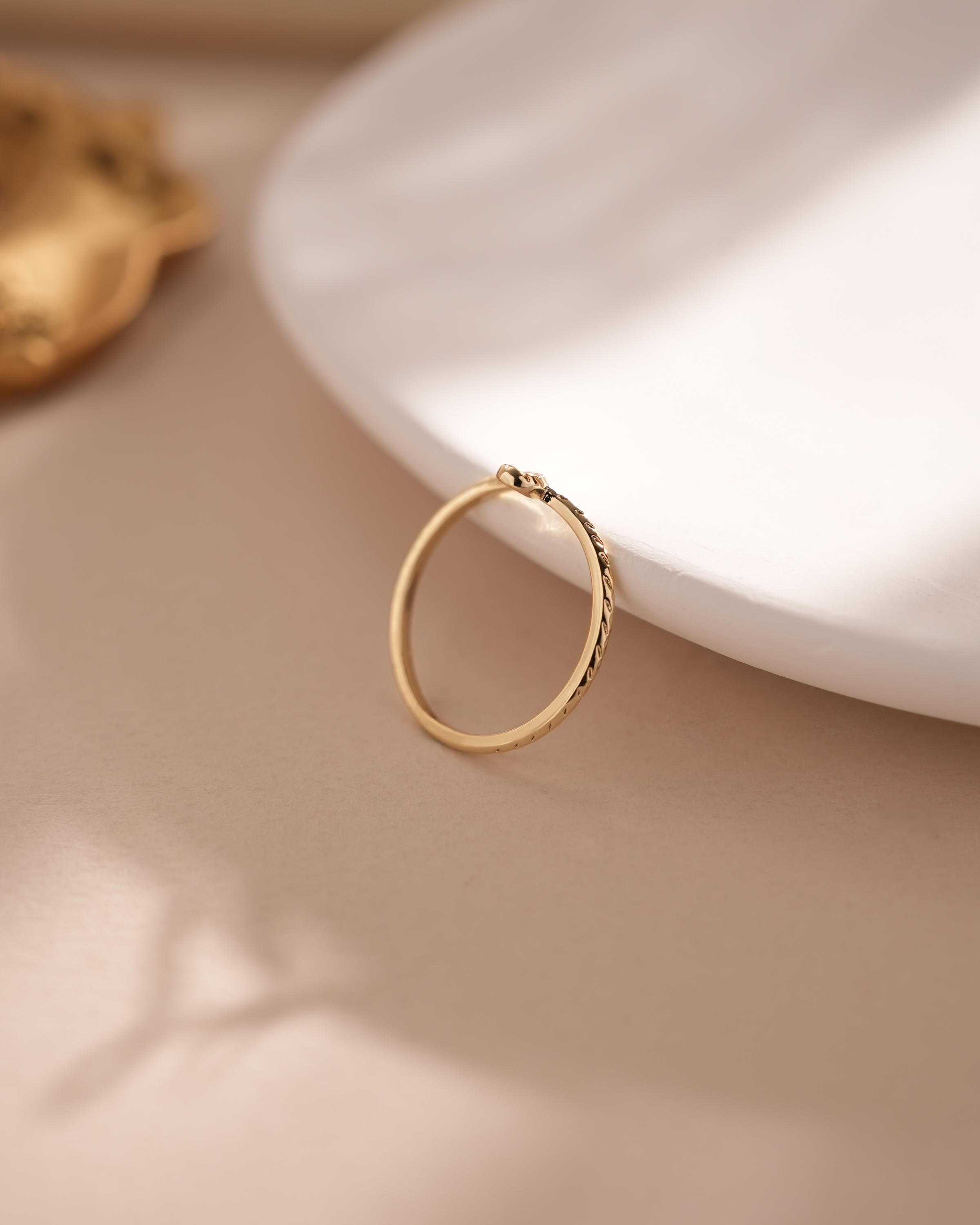 18k Twisted V Ring: Sterling Silver Chevron Wishbone Ring - Etsy