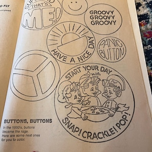 Snap Crackle and Pop Coloring Books - Etsy