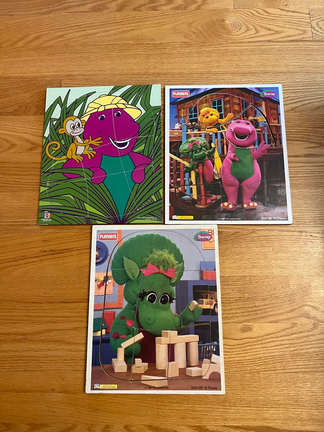 Barney Puzzles - Etsy
