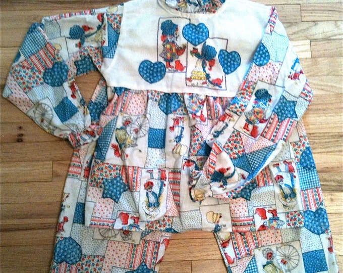 Holly Hobbie Pajamas Girls 7/8 - Etsy