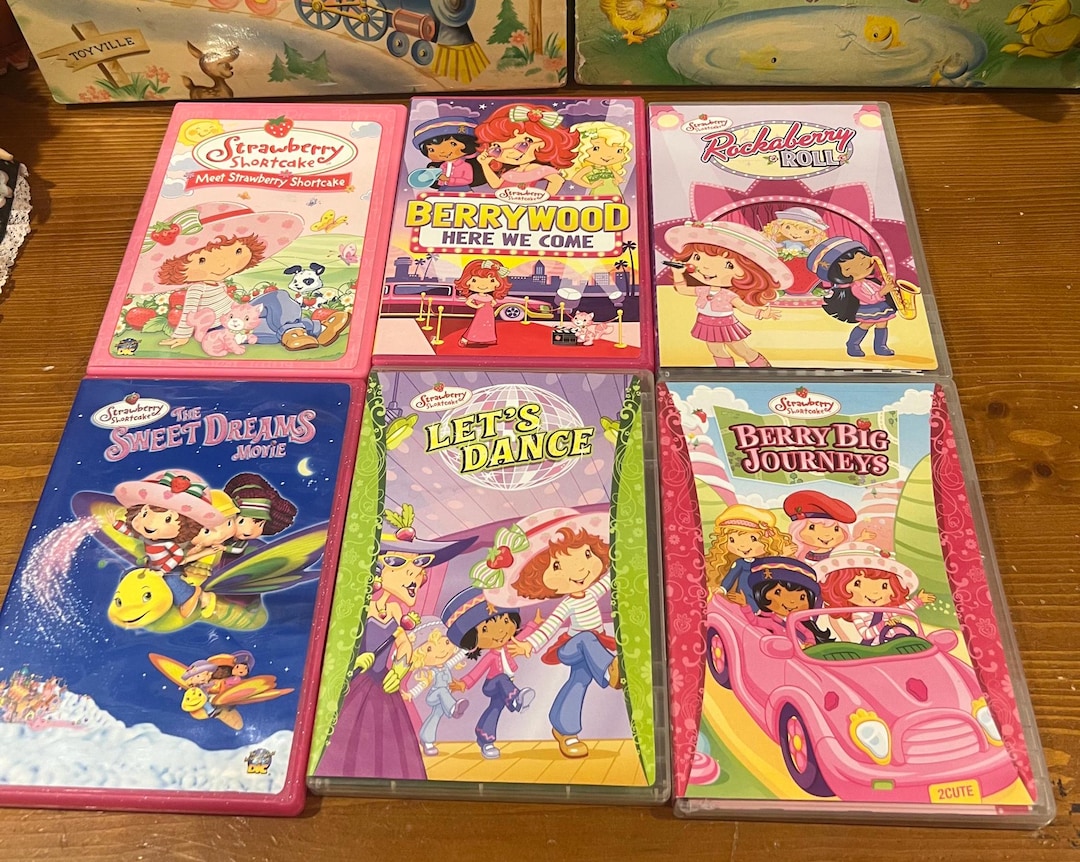 Strawberry Shortcake DVD Collection - Etsy