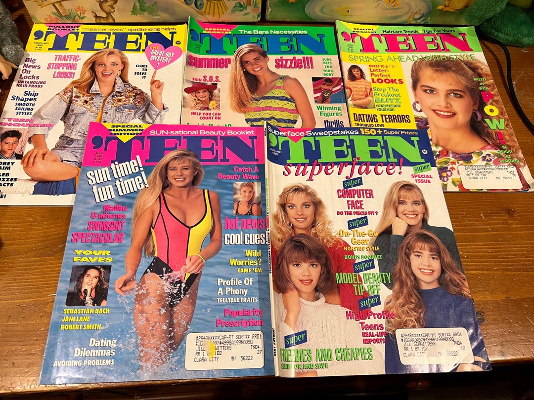 1990s Teen Magazine Lot - Etsy