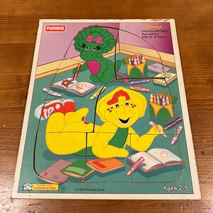 Barney Puzzle Baby Bop and BJ - Etsy