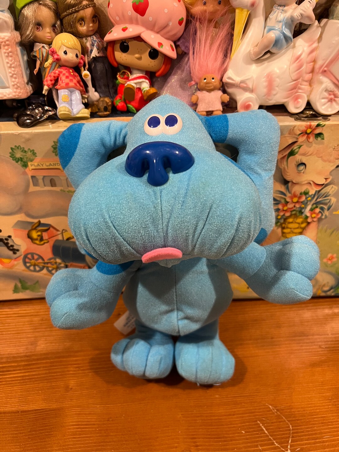 Blue Plush Blue's Clues - Etsy