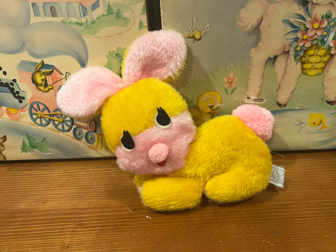 Vintage Bunny Plush - Etsy