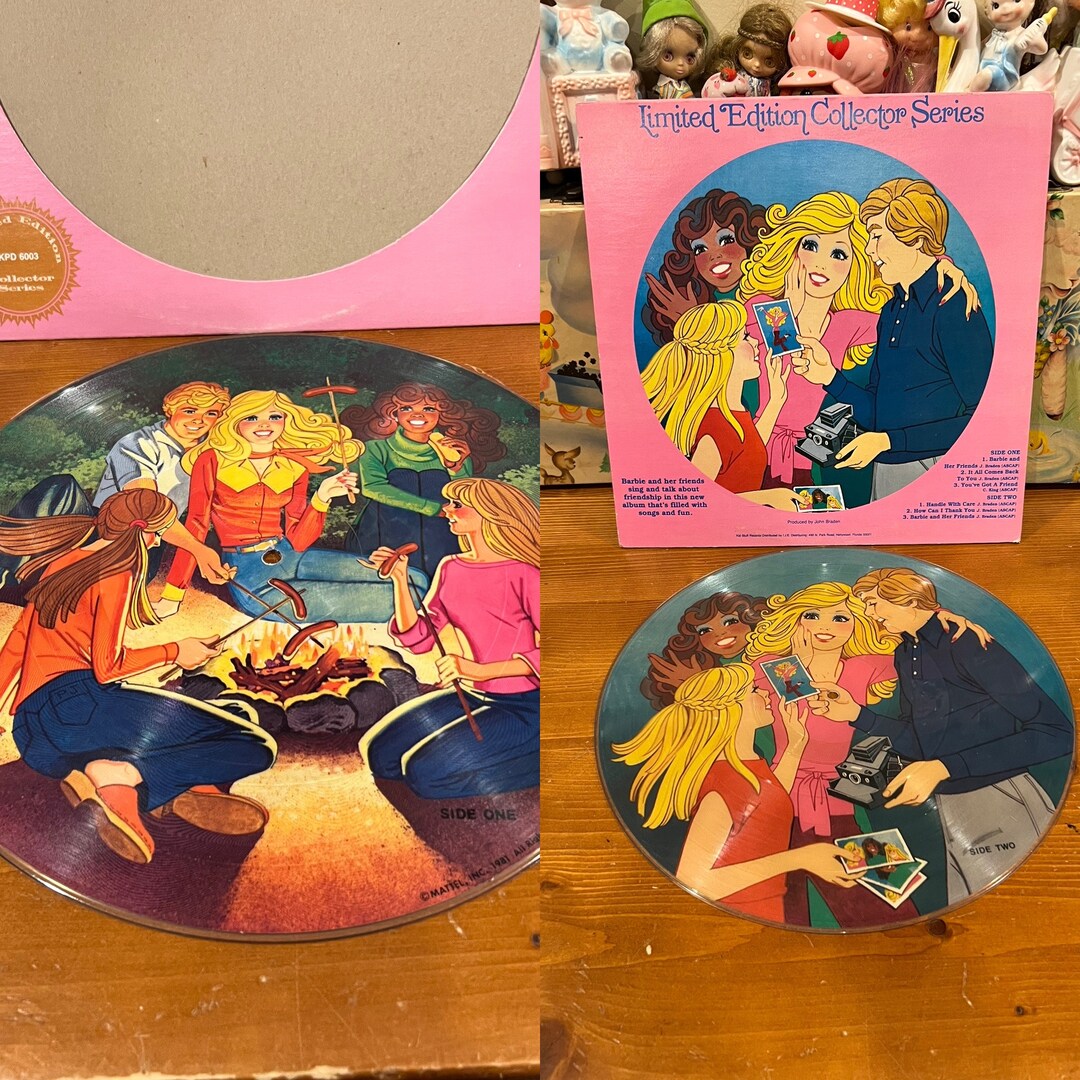Barbie Picture Record - Etsy