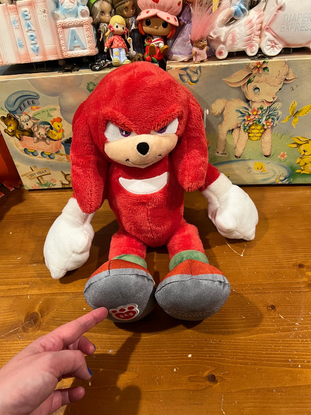 Knuckles Build A Bear - Etsy