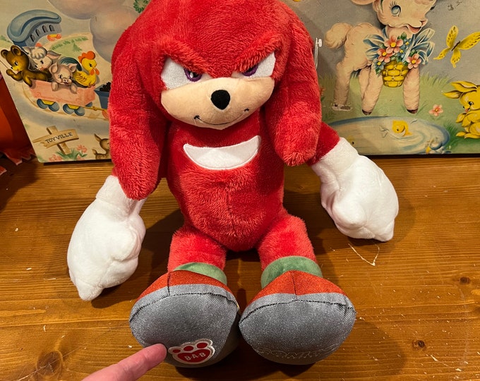 Knuckles Build A Bear - Etsy