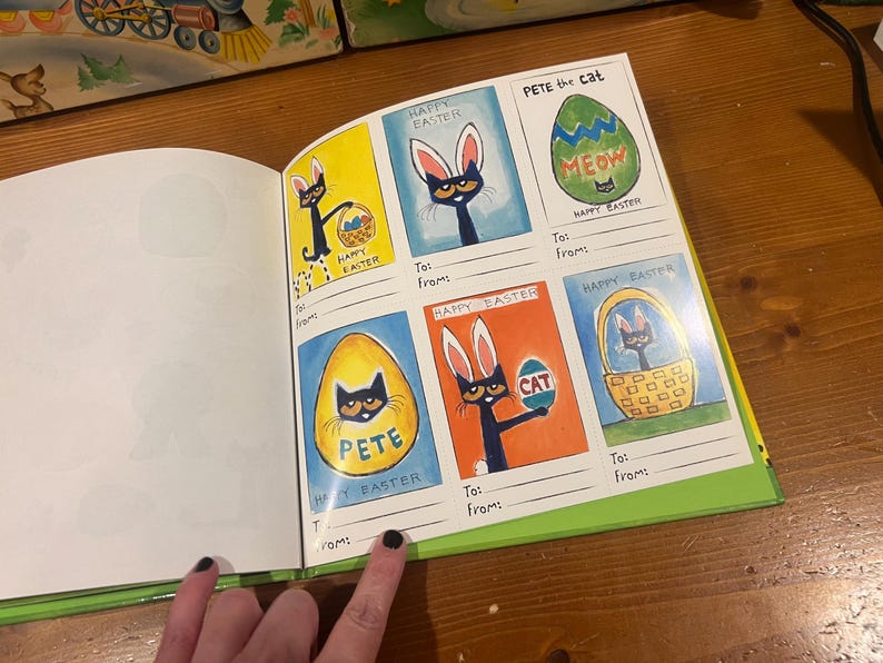 Pete the Cat Easter - Etsy