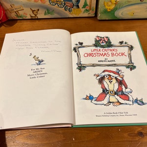 Little Critter Christmas Book - Etsy