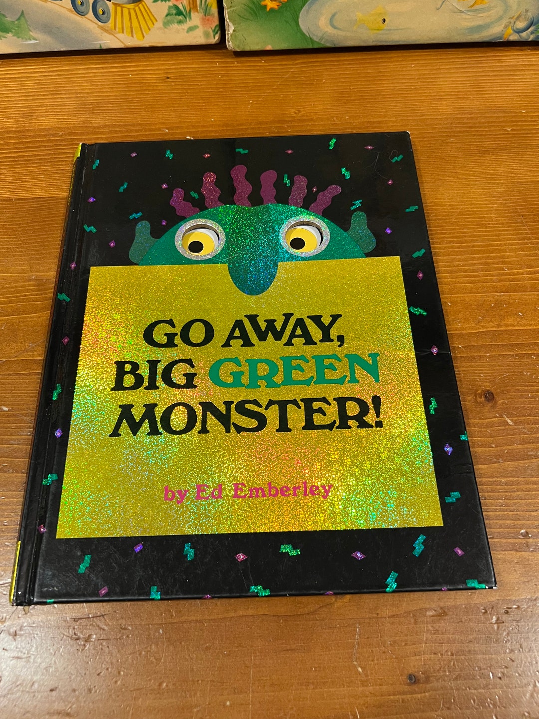 Go Away Big Green Monster - Etsy