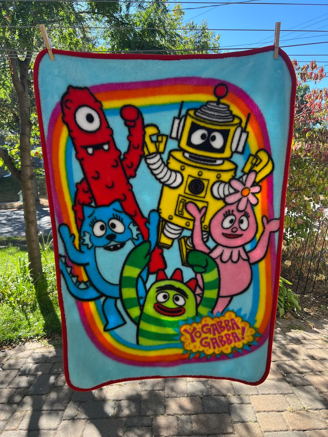 Yo Gabba Gabba Baby Blanket Fleece - Etsy