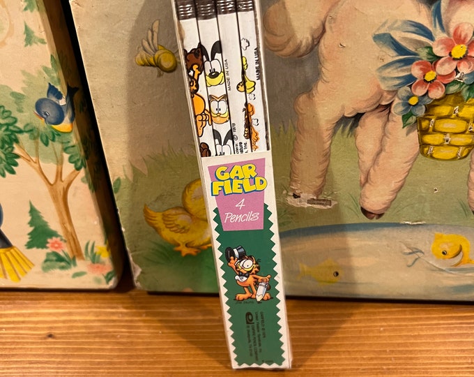 80s Garfield Pencils - Etsy