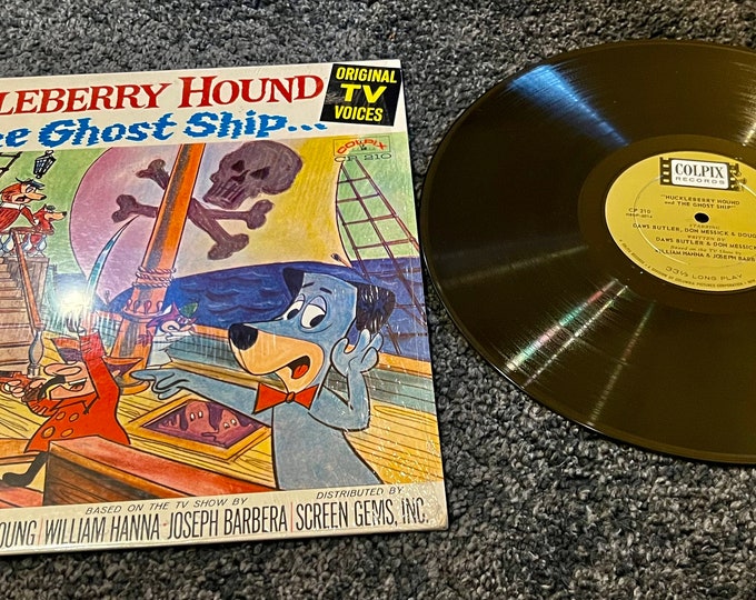 Huckleberry Hound and the Ghost Ship Record - Etsy