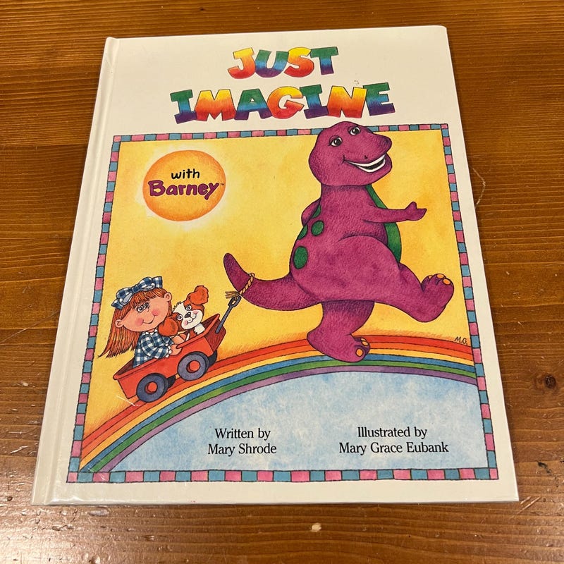 Barney Book - Etsy