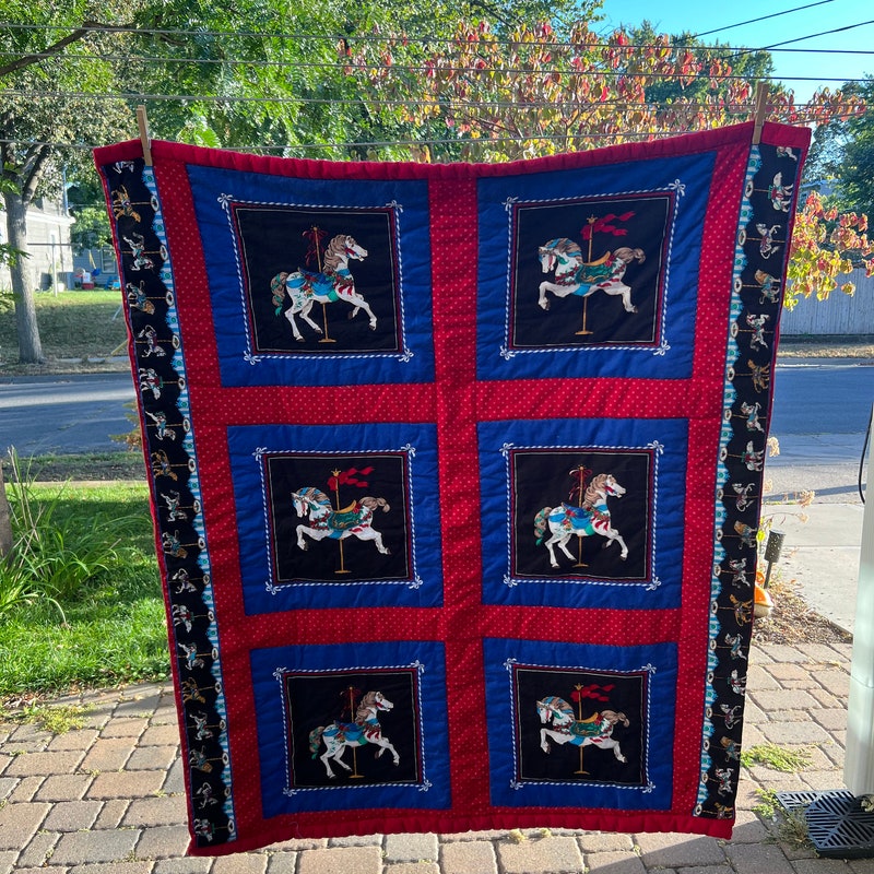 Carousel Bedding - Etsy