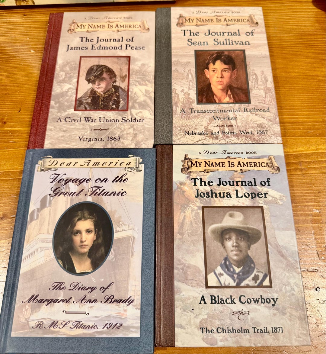 Dear America & My Name is America Hardcover Book Set - Etsy