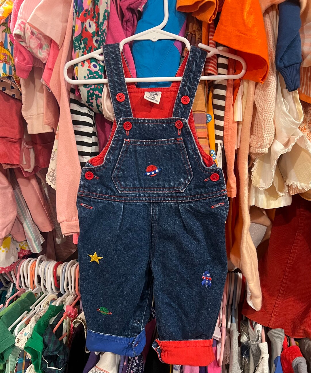 6-9 Months 1990’s Space Baby Overalls - Etsy