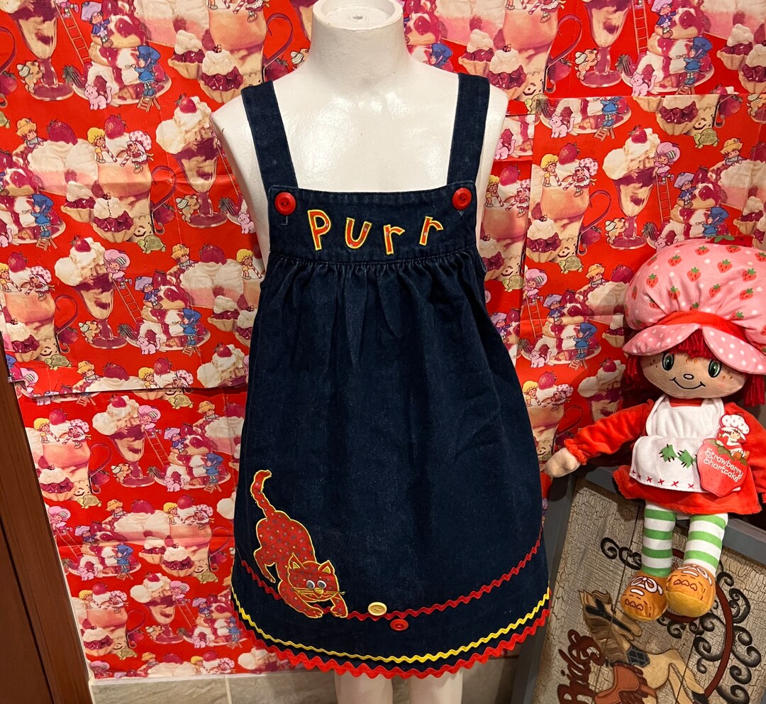 Kids 6 Kitty Cat Dress - Etsy