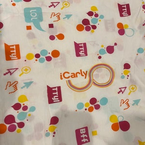 Icarly Full Flat Sheet - Etsy