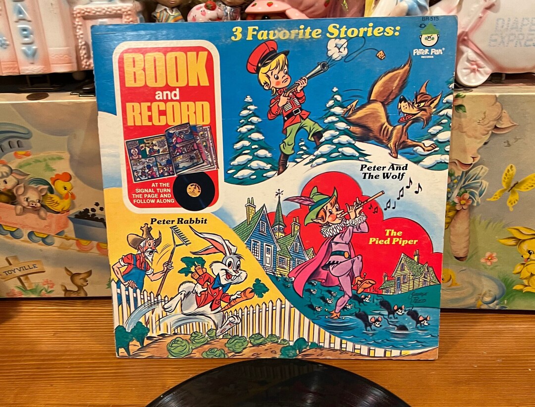 Story Book Record - Etsy
