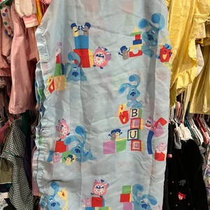 Blues Clues Toddler Bed Flat Sheet - Etsy