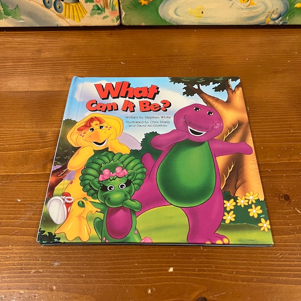 Barney Book - Etsy