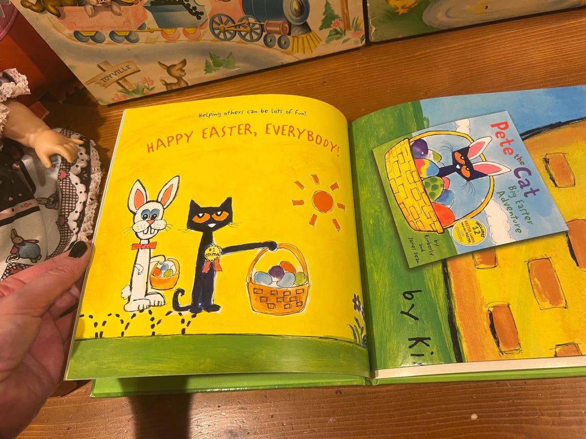Pete the Cat Easter - Etsy