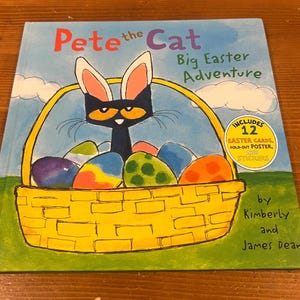 Pete the Cat Easter - Etsy