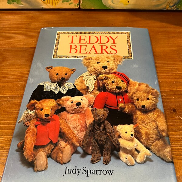 Teddy Bear Book - Etsy